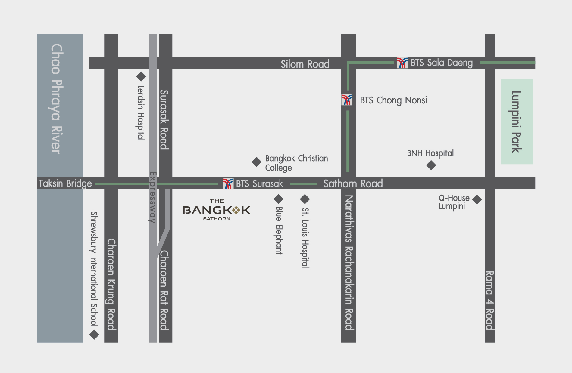 The Bangkok Sathorn จาก Land and Houses